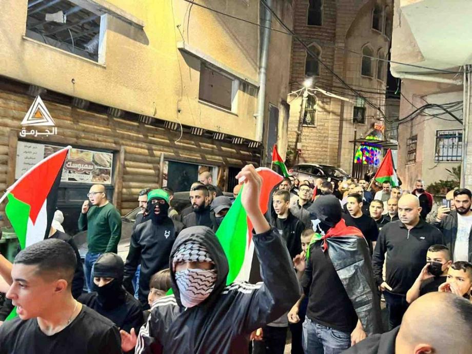 تظاهرات في الضفة الغربية تضامنية ومنددة بالعدوان الإسرائيلي على غزة